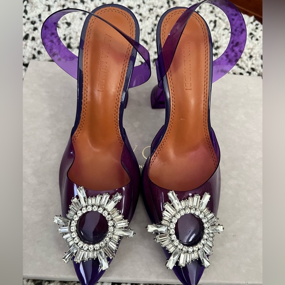 Shoes | Purple Shoes With Crystals | Poshmark